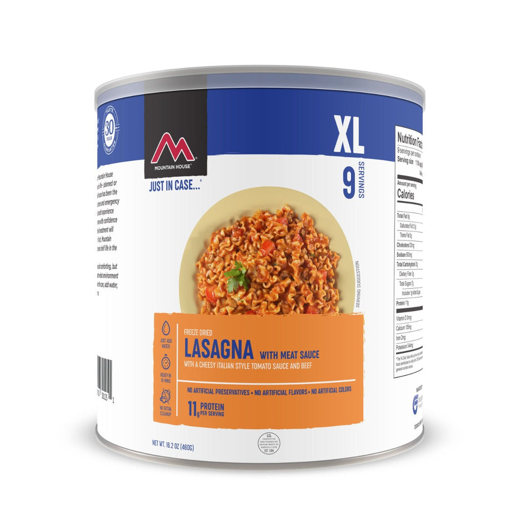 Mountain House Freeze Dried Lasagna #10 Can | Ready Store